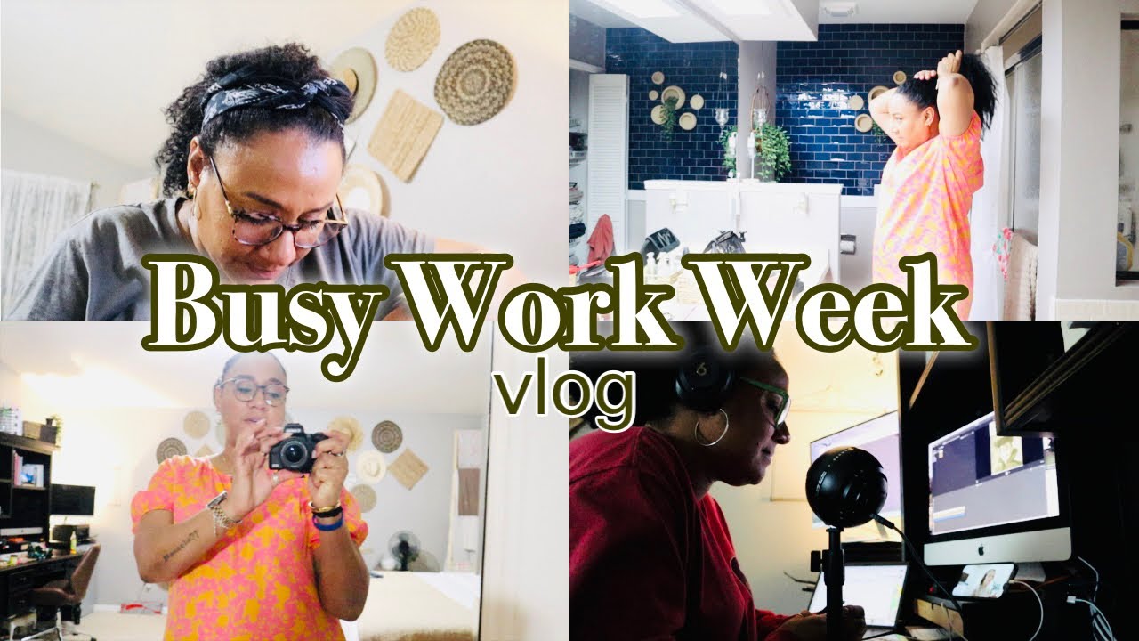 Busy Work Week. Spend The Week With Me. Working Mom. What's In My Work ...