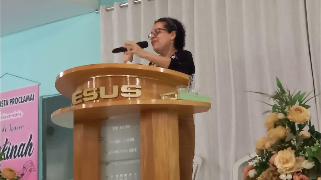 PASTORA: RAQUEL RODRIGUES, MESMO NO CATIVEIRO VIVA O MELHOR DE DEUS. - YouTube