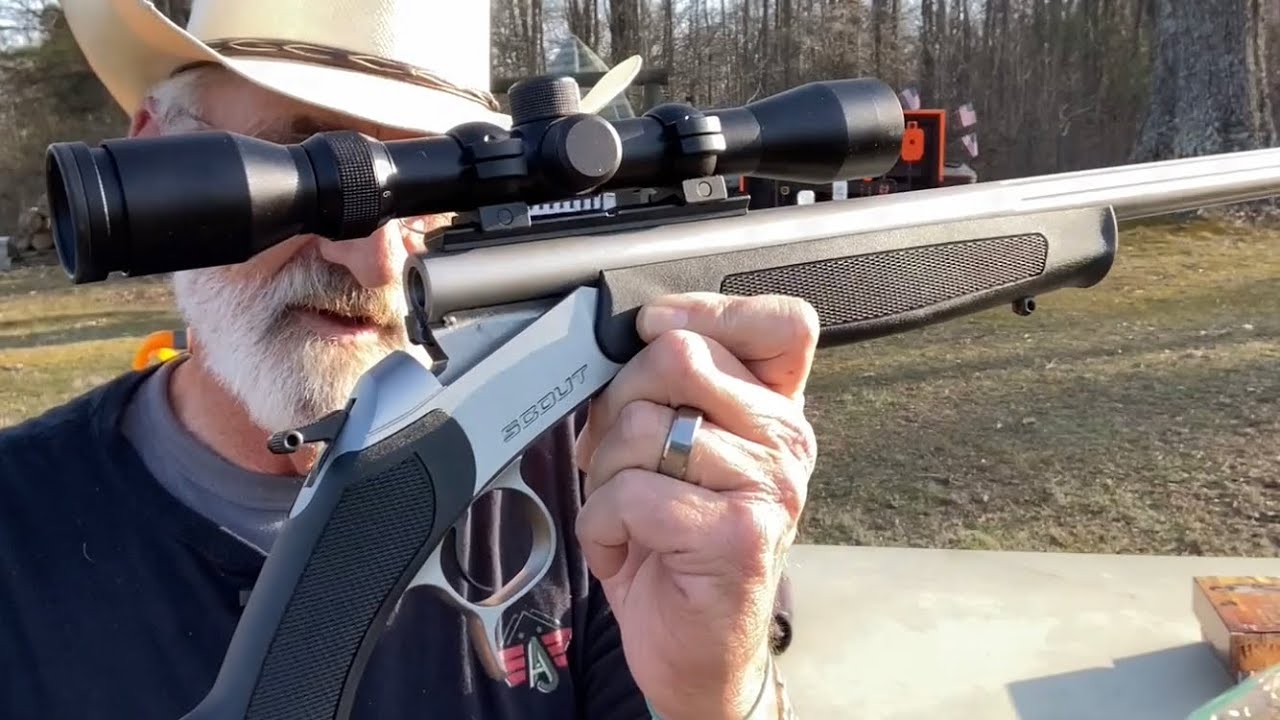 CVA Scout 45-70 Govt. Range Review. - YouTube