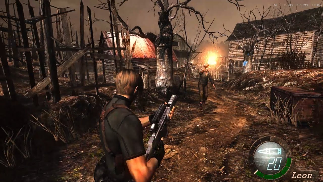 RESIDENT EVIL 4-TEST #RESIDENT# TM - YouTube