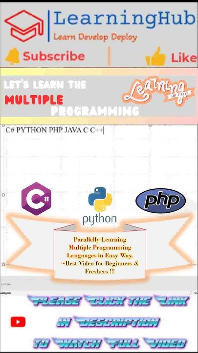 Must Listen-Programming Languages #csharp #python #php #shorts #shortsviral #shortsindia # ...