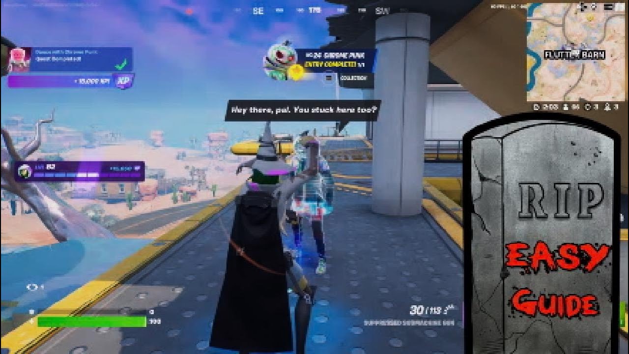 Dance with Chrome Punk - Fortnite Fornitemares Quests and Location ...