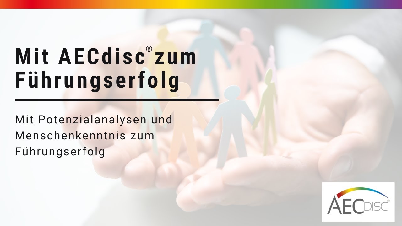 Mit der AECdisc® Potenzialanalyse zum Führungserfolg - YouTube