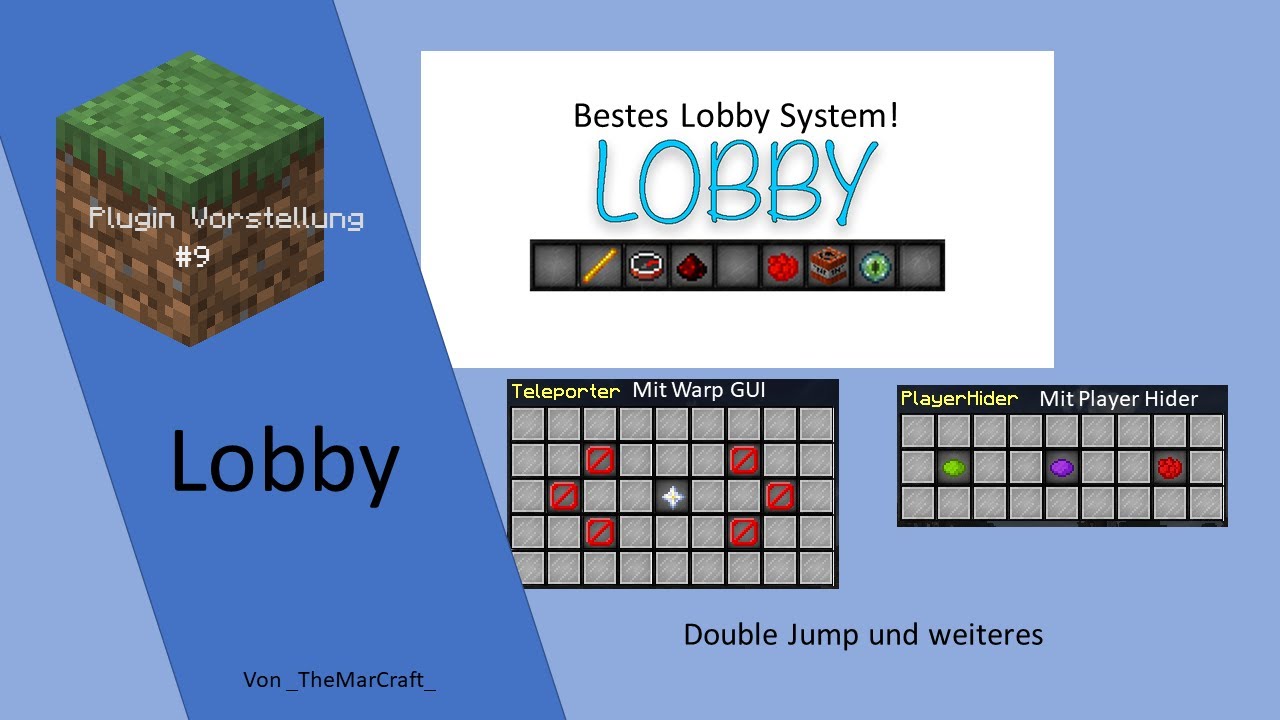 Bestes Lobby System | Plugin Vorstellung #9 | TMCZ | - YouTube
