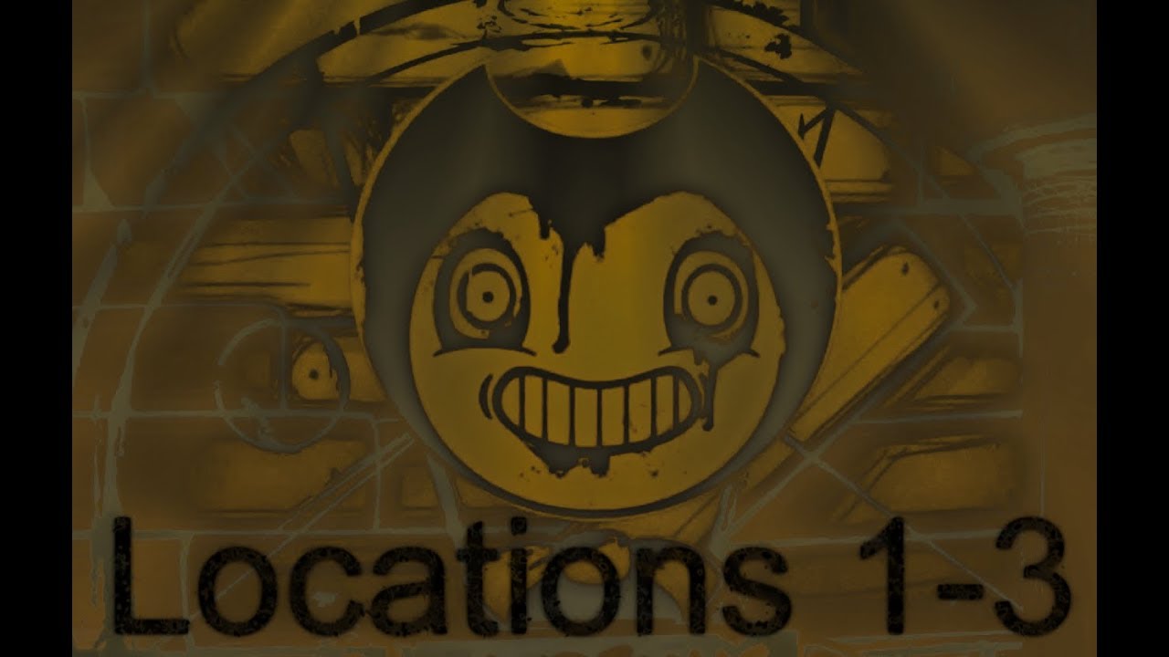 All Locations of "Wandering" Bendy Cutouts | Chapter 1-3 - YouTube