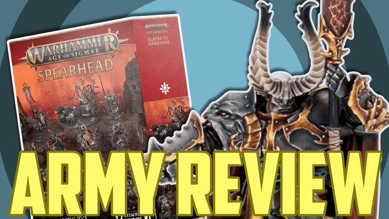 Slaves to Darkness Bloodwind Legion Spearhead Review - YouTube
