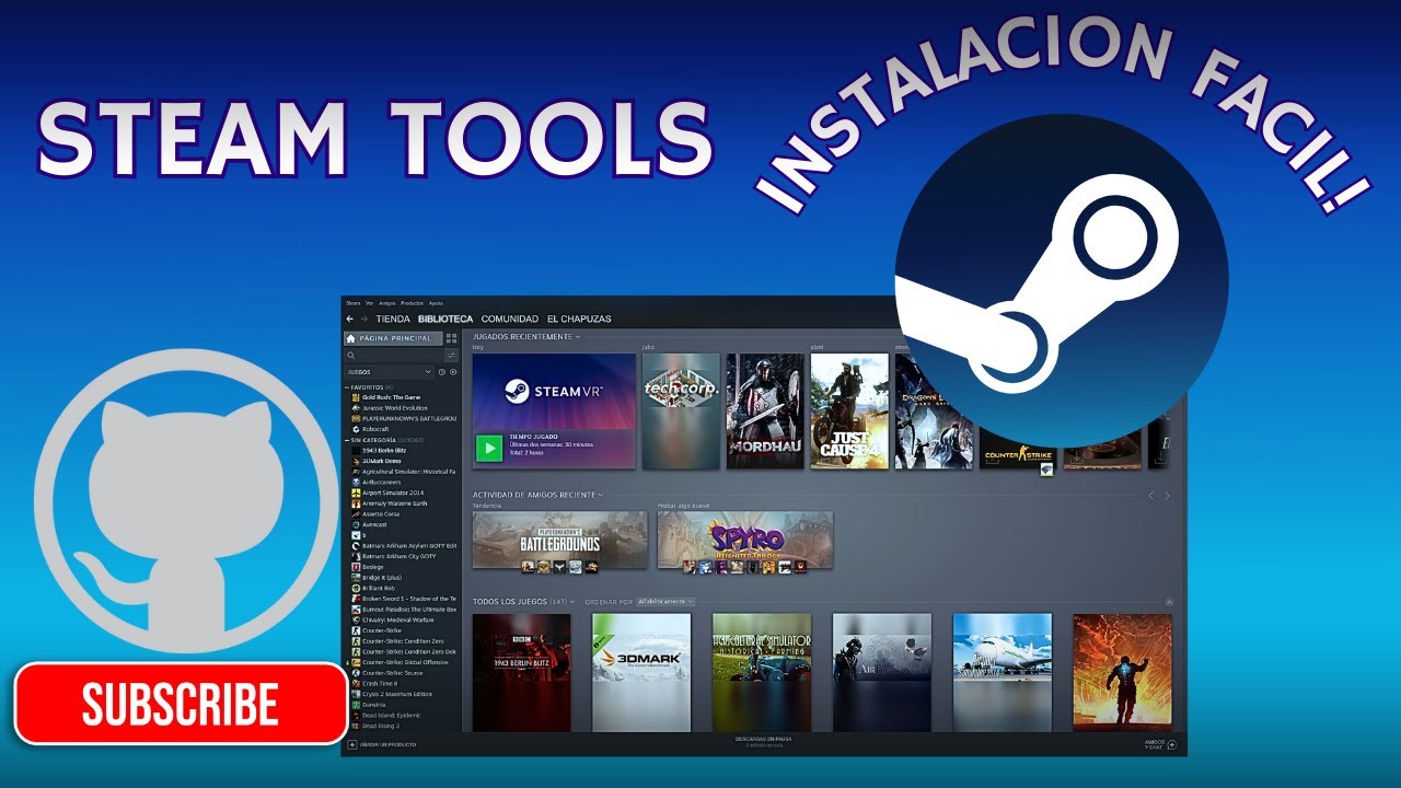 JUEGOS GR4T1S EN STEAM? | STEAM TOOLS INSTALACION FACIL | EliasRH12 ...