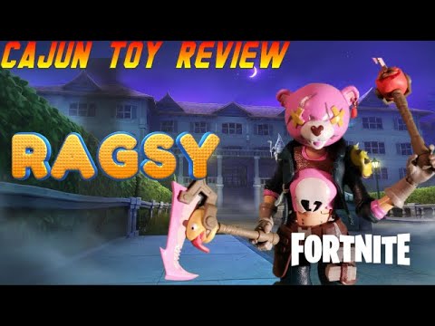 HASBRO FORTNITE VICTORY ROYALE RAGSY FIGURE | CAJUN TOY REVIEW - YouTube
