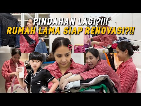 RUMAH LAMA MAU DI RENOVASI!!! NAGITA BONGKAR SEMUA BARANG DIKAMAR LAMA!!! SIAP SIAP PRELOVED??!!