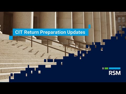 RSM Indonesia Webinar - CIT Return Preparation Updates - YouTube