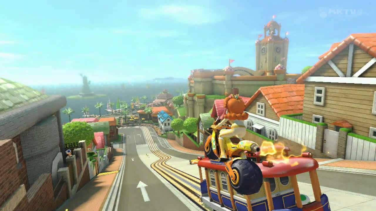 Daisy on Toad Harbor (Mario Kart 8) - YouTube