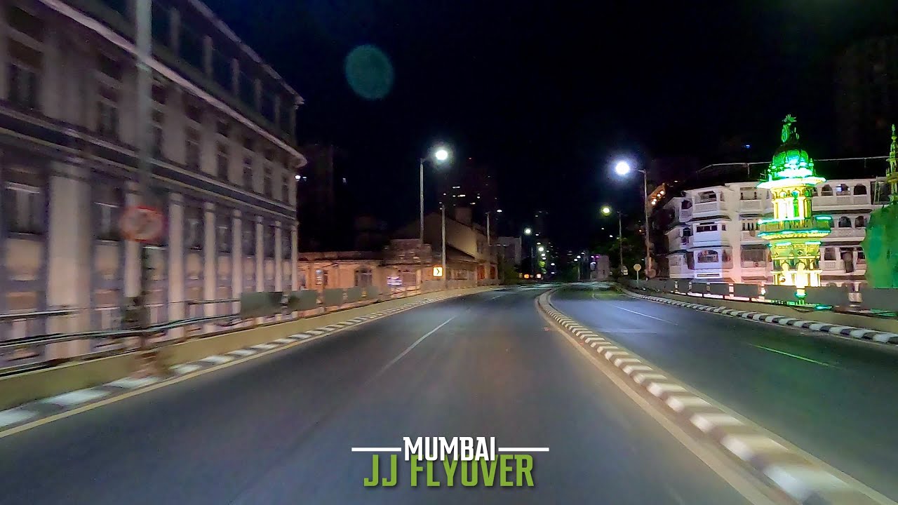 4K Midnight Drive on JJ Flyover | South Mumbai(SoBo) - YouTube