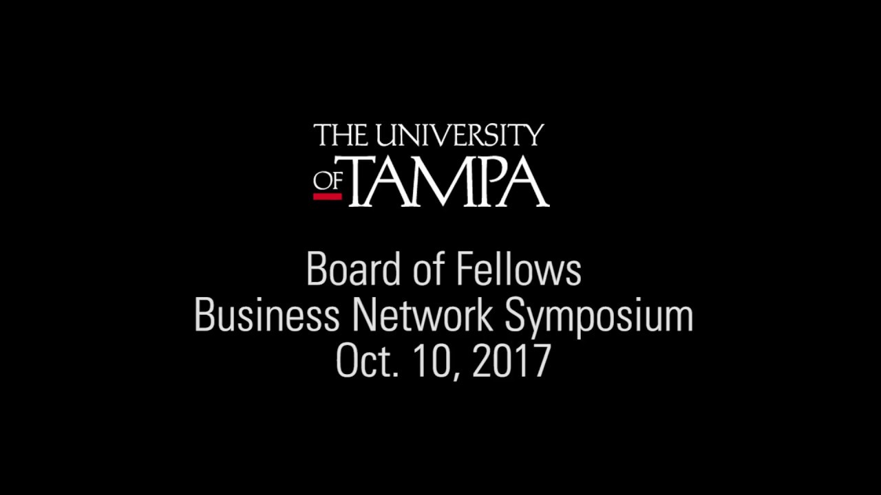 The University of Tampa - Business Network Symposium Fall 2017 ...