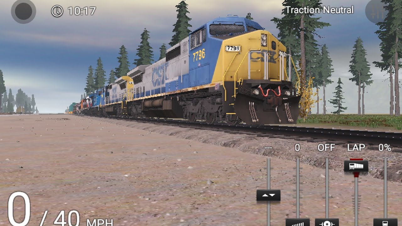 TOTALLY NORMAL CSX INTERMODAL IN TRAINZ SIM 3 - YouTube
