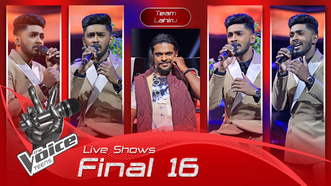 Sasindu Raveen | Paya Ai Hinahenne (පායා ඇයි) | Live Shows | Final 16 ...