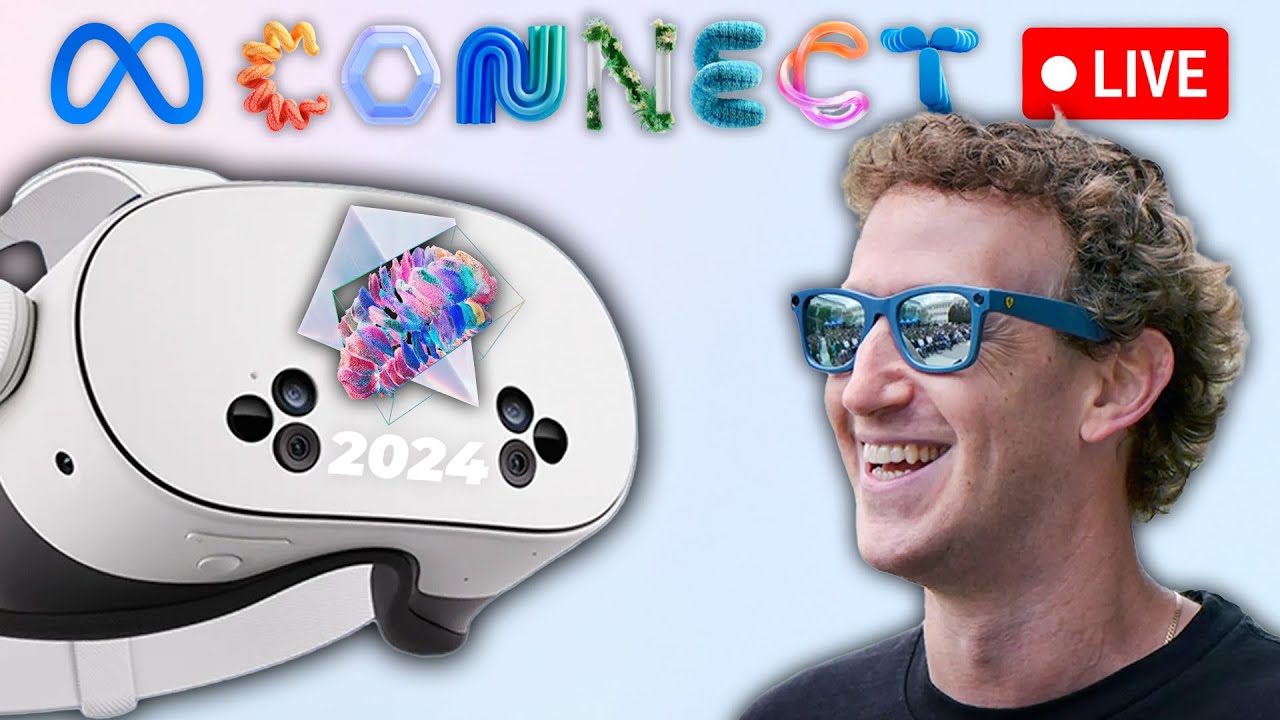 Meta Connect 2024 Live! - Quest 3S & More - YouTube