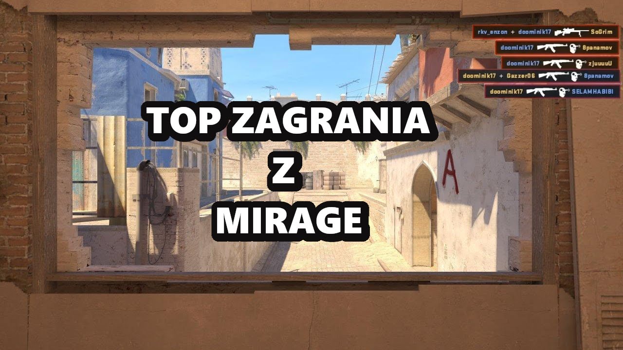 TOP ZAGRANIA CS2 MIRAGE FACEIT - YouTube