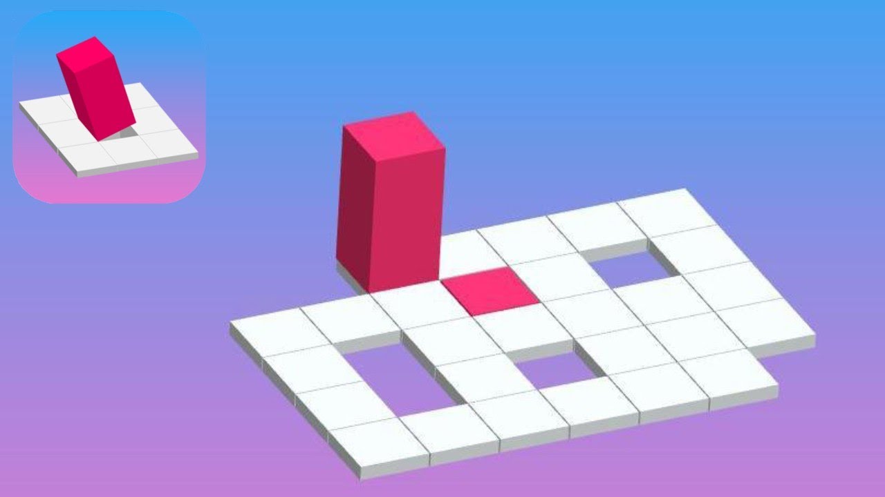 Bloxorz - Block and Hole Gameplay Walkthrough All Levels 1 - YouTube