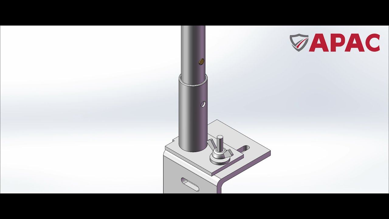 【Edge Bracket】Post Locking Device for Edge Protection System | APAC ...