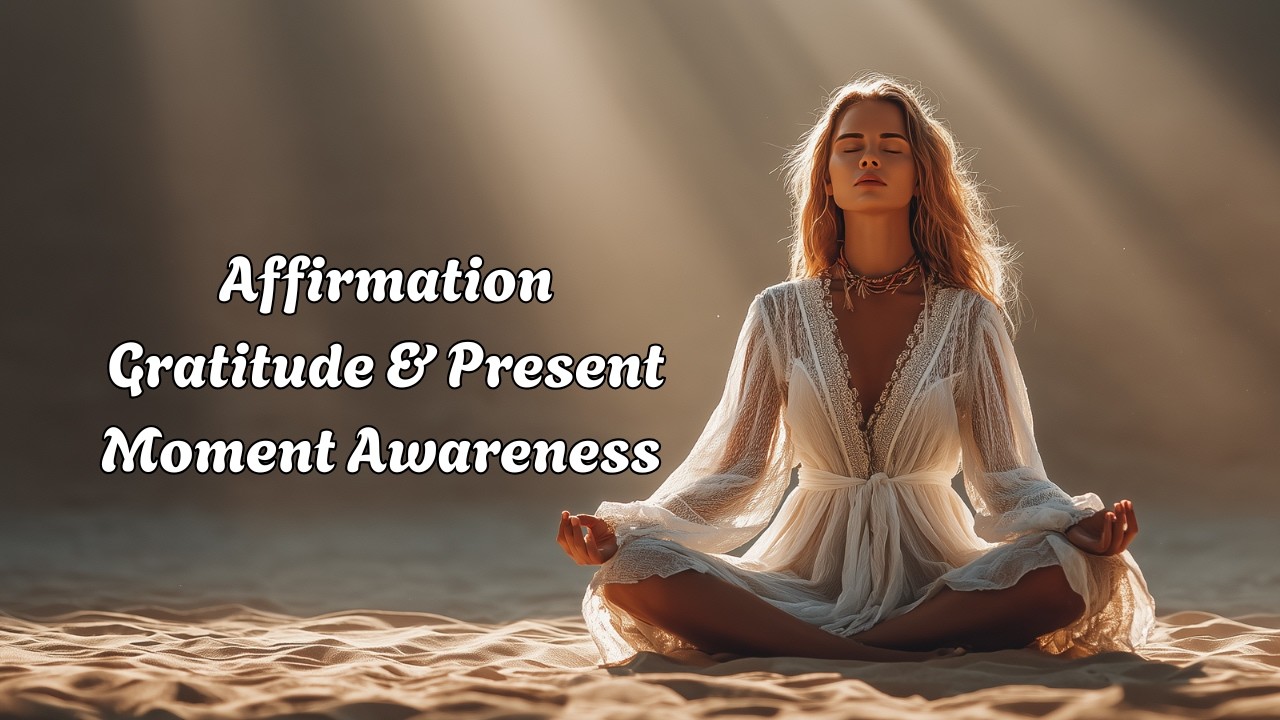 Affirmation | Gratitude & Present Moment Awareness 🌿 - YouTube