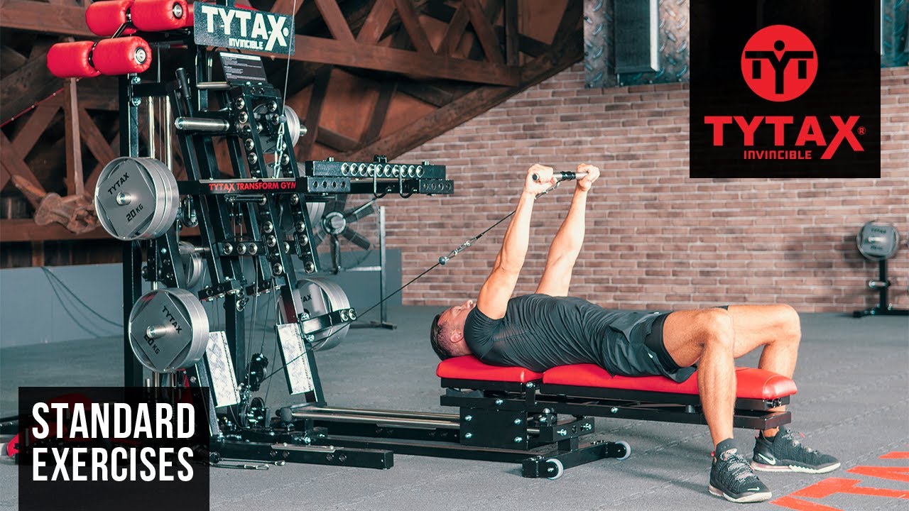 TYTAX® MX | Lying Cable Pullover - YouTube