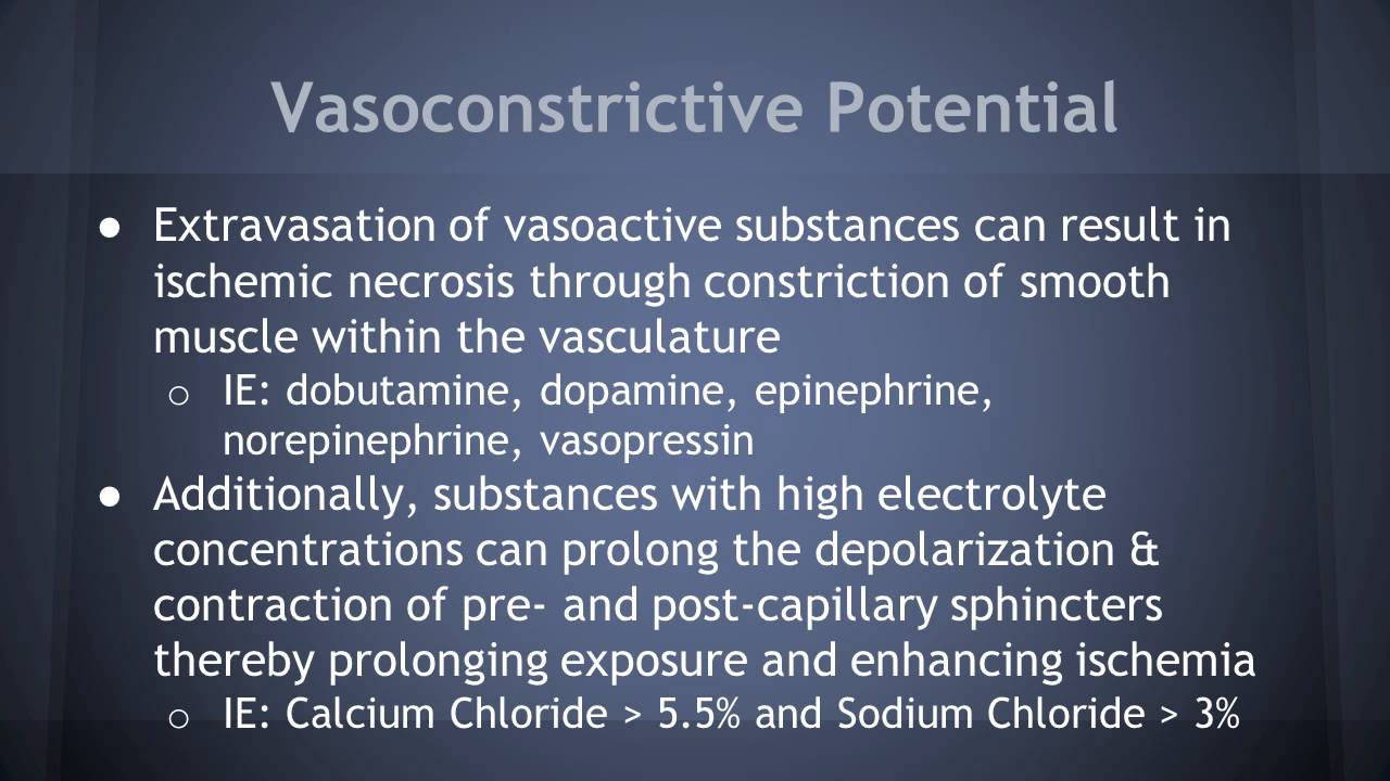 Infiltration vs Extravasation1 - YouTube