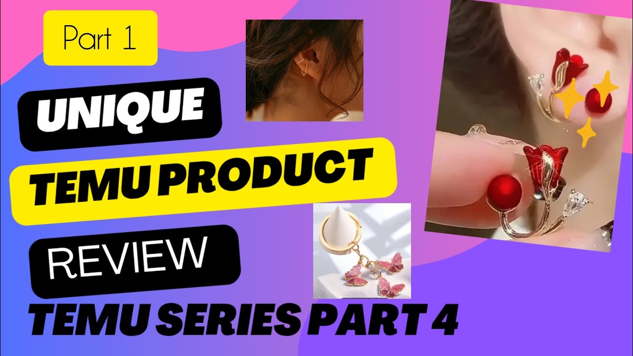 unique temu product review part 1 . Temu series part 4. - YouTube