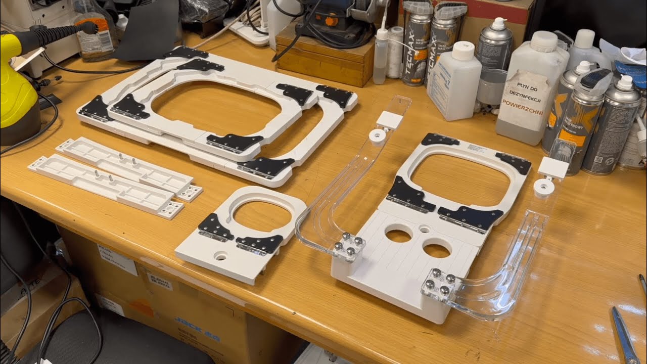 Unboxing Sewtech Hooping Station kit HoopTalent for Brother PR series ...