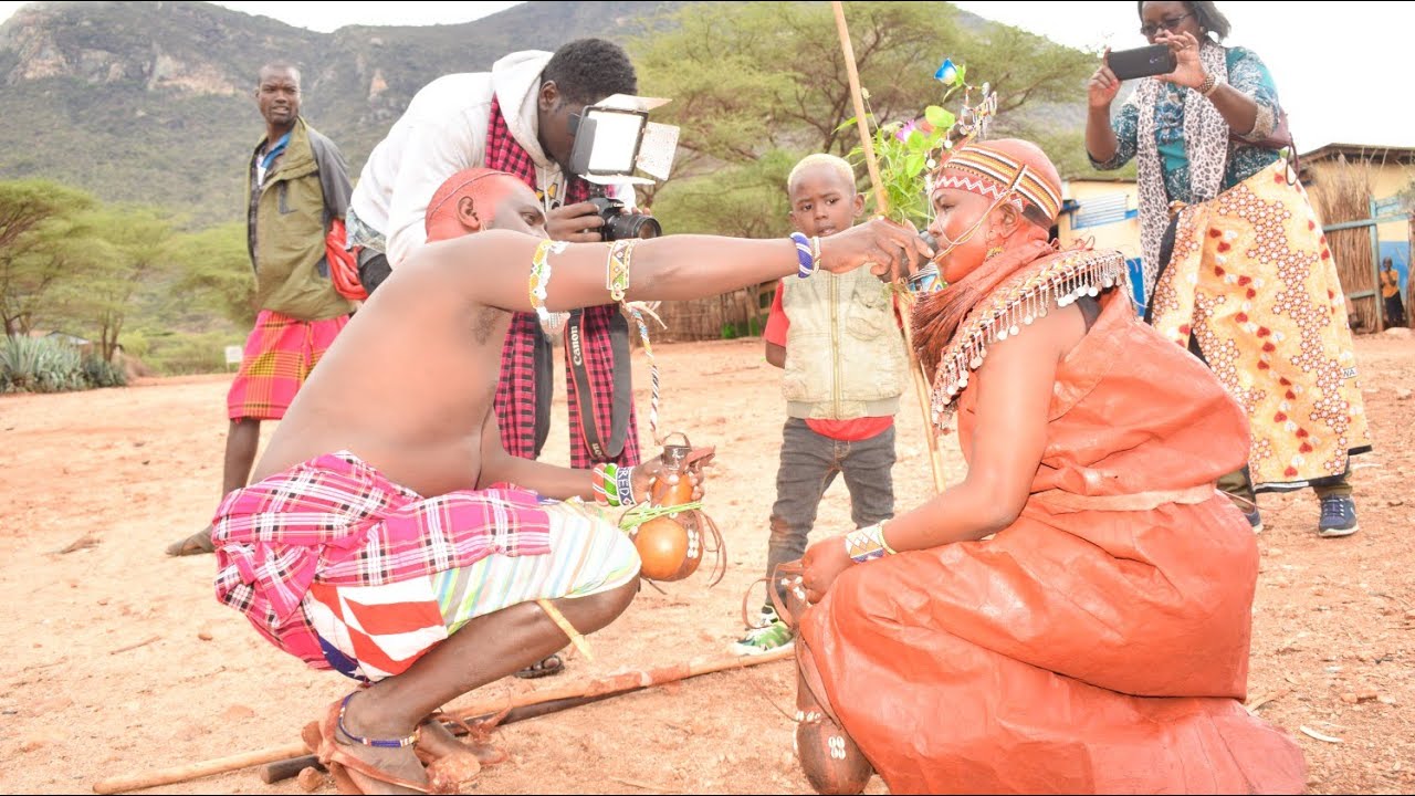 AFRICAN CULTURAL TRADITIONAL WEDDING DEMALEE DANTEZ (SAMBURU WARRIOR ...
