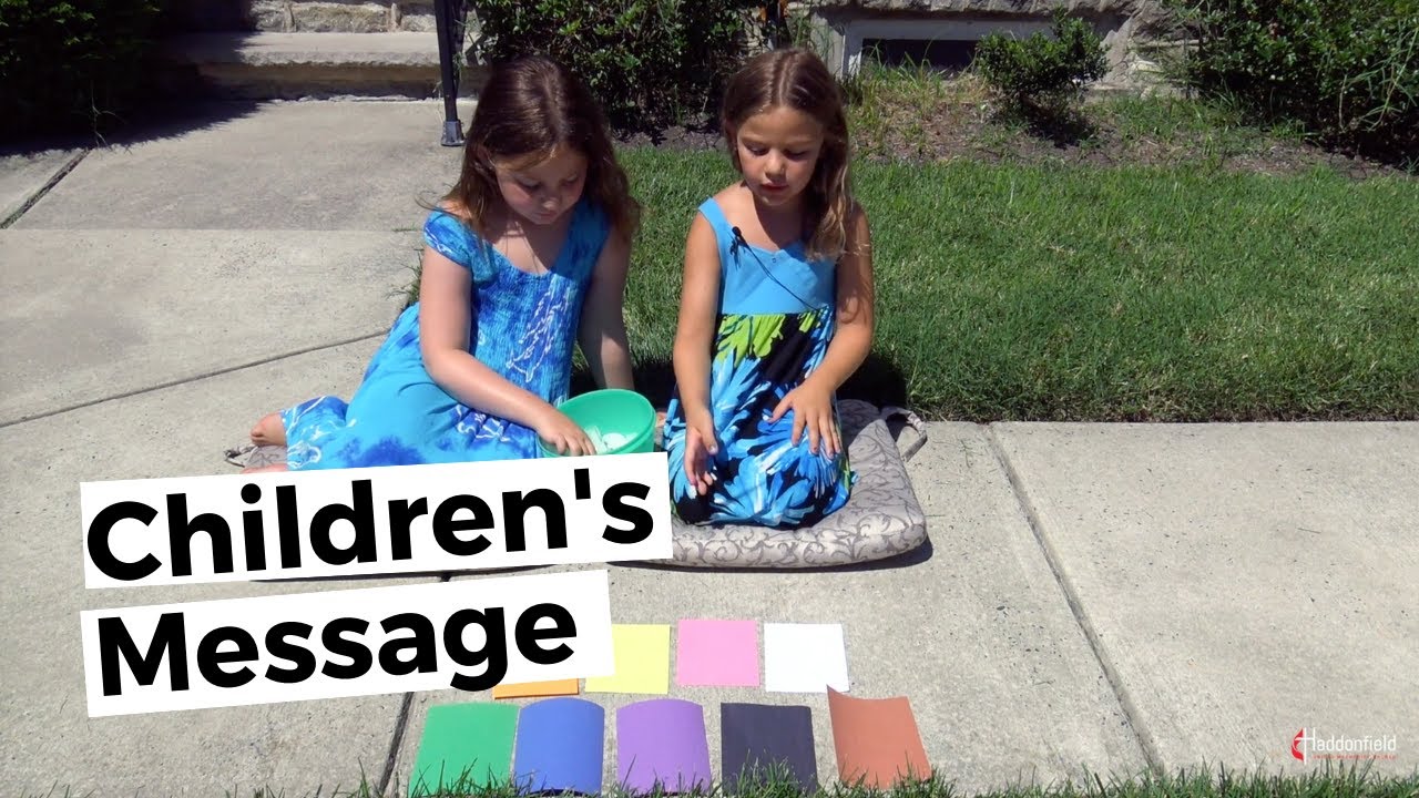 Children's Message // August 2, 2020 - YouTube