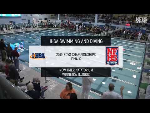 2019 IHSA Boys Swimming & Diving State Finals