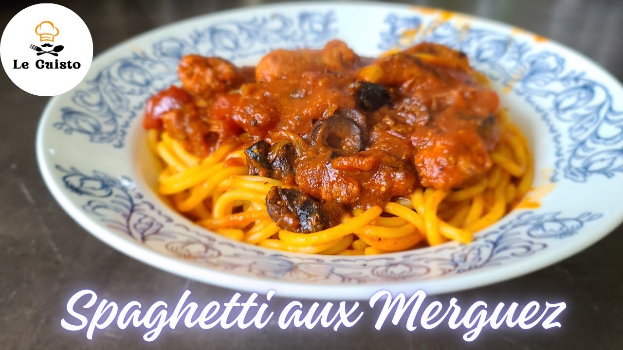 PÂTES AUX MERGUEZ - YouTube