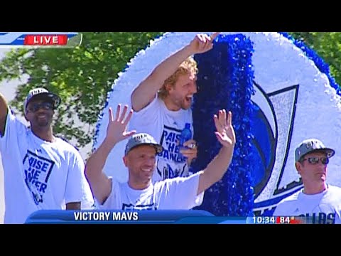 Dallas Mavericks 2011 NBA Championship Parade (FULL BROADCAST) - YouTube