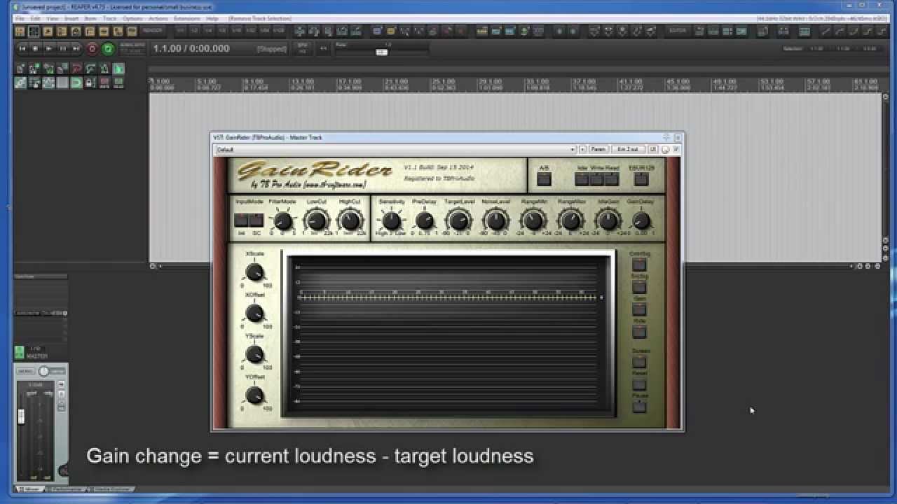 GainRider Audio Plugin - YouTube