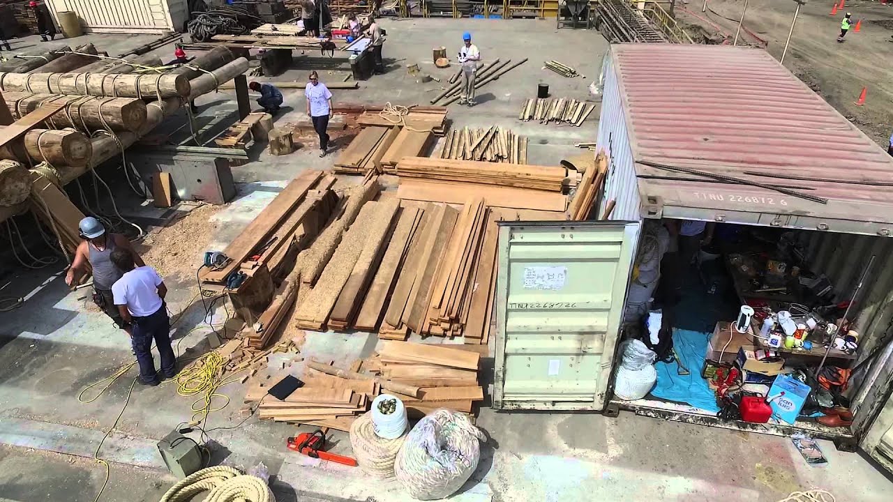 Kon-Tiki2 workshop at SIMA shipyard, Peru - YouTube