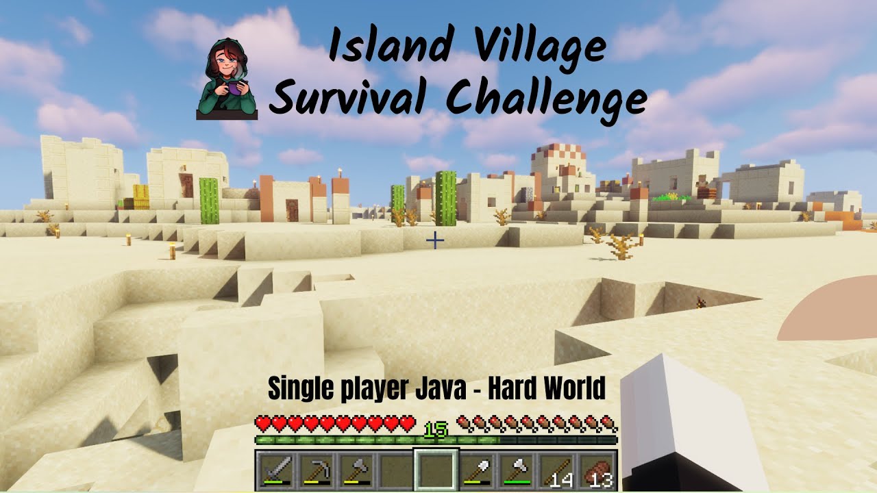 Island Village Survival Challenge - Java Minecraft - Stream 4 - YouTube