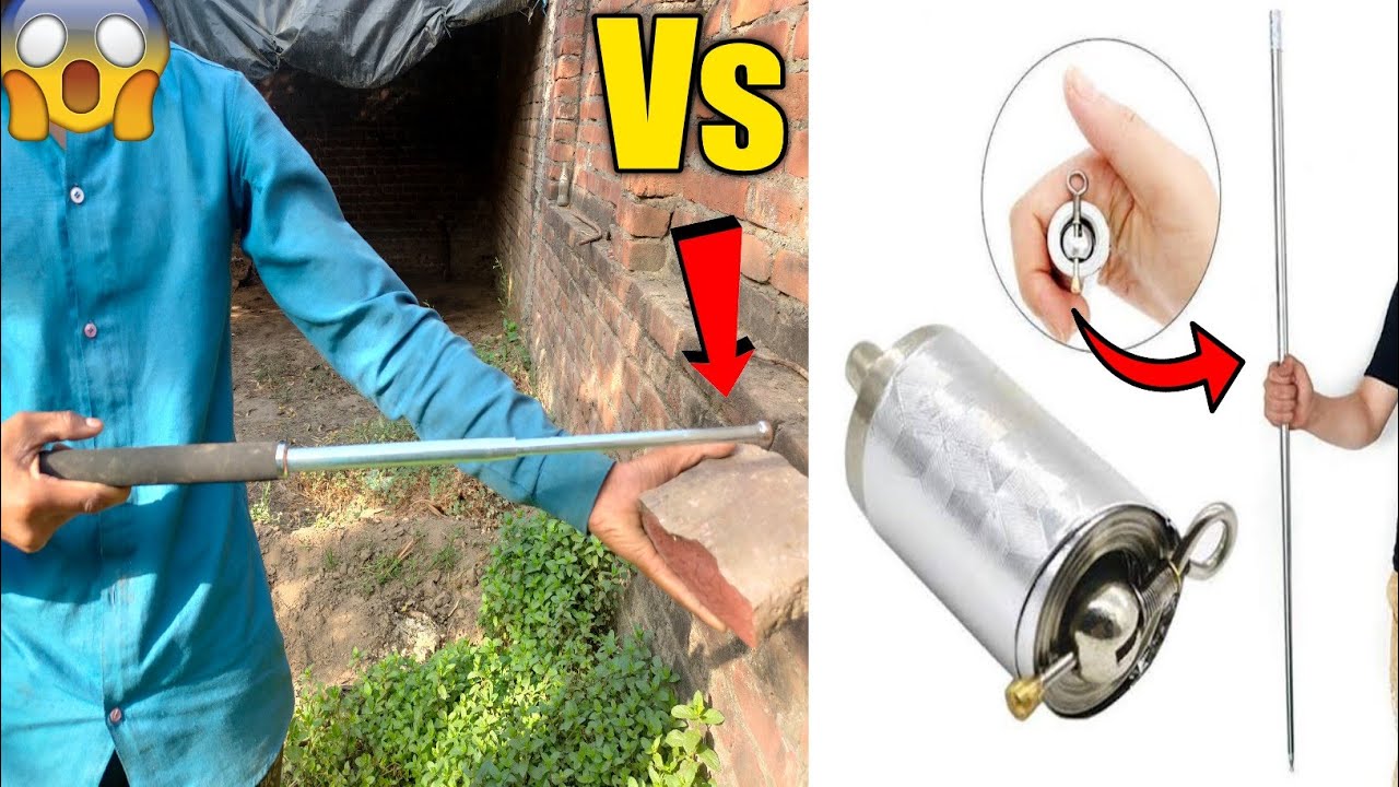 Pocket Magic Stick Vs Self Defence Stick || Magic' Stick & Fighting Rod ...