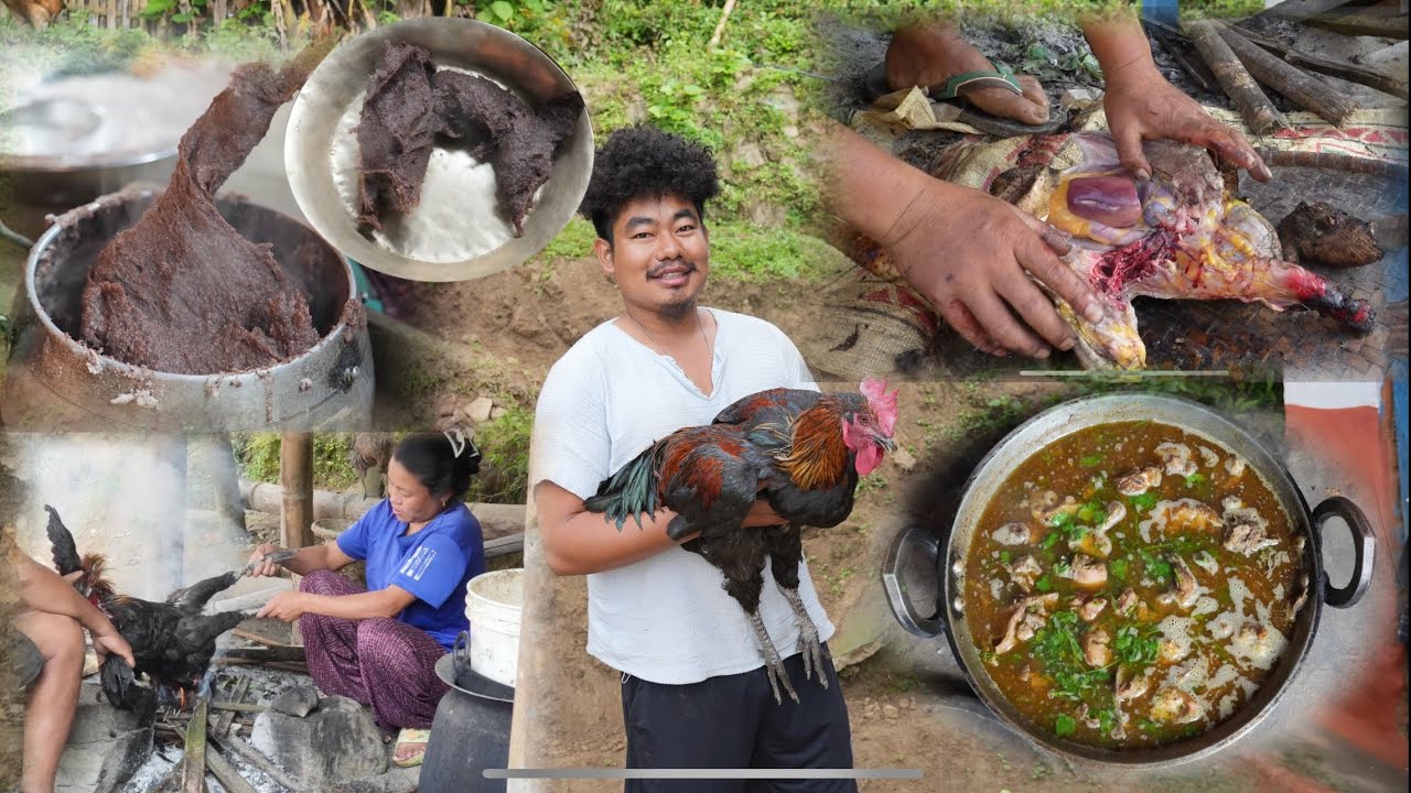Dhido With Local Chicken || Village Style & Village Recipe. - YouTube