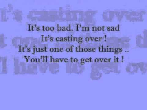 Avril Lavigne Get Over It Lyrics - YouTube