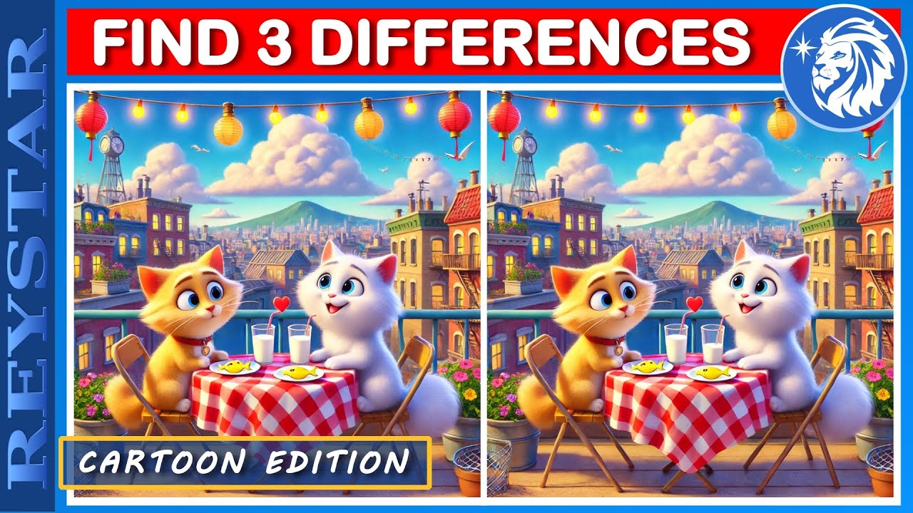Spot The 3 Differences Challenge | ⏱️ Race Against Time - YouTube