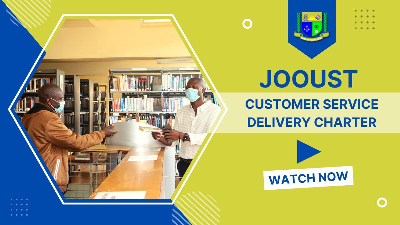 JOOUST CUSTOMER SERVICE DELIVERY CHARTER - YouTube
