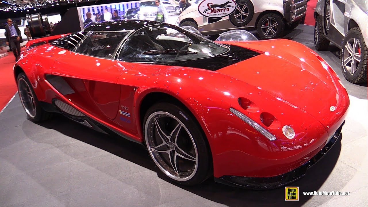 Sbarro GTC Concept Car - Walkaround - 2018 Geneva Motor Show - YouTube