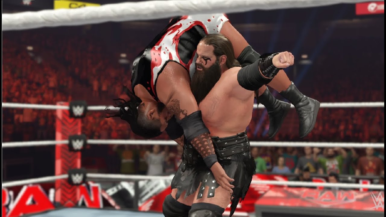 WWE 2K23 Ivar vs. Bronson Reed Raw - YouTube