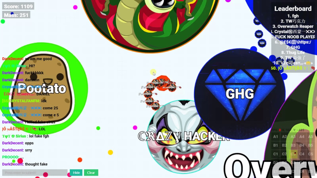 Germs.io Dream Mode!!! - YouTube