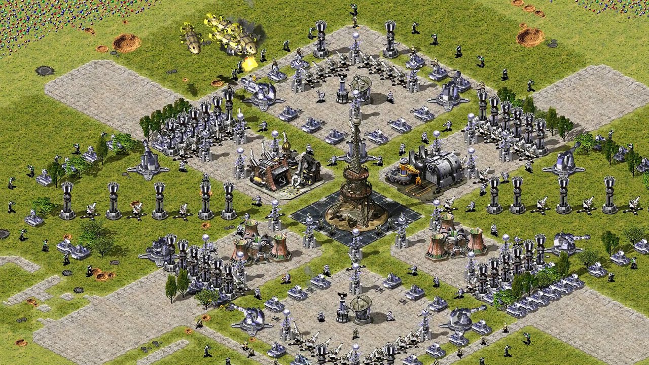 Red Alert 2 Advande I Built Many Patriot Missile To Defence Kirov Air ...