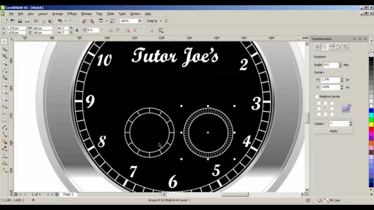How To Create Watch In CorelDraw X5 Tamil Part 2 YouTube how-to-create-watch-in-coreldraw-x5-tamil-part-2-youtube