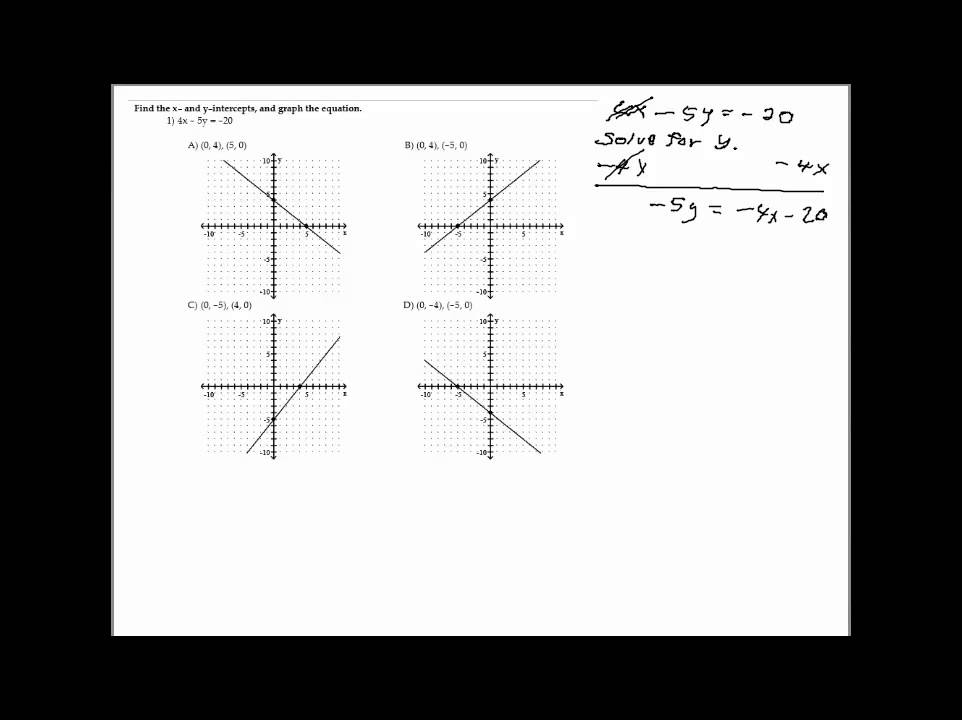 Solution to Problem 1, Math 125: Intermediate Algebra Topic 2 - YouTube