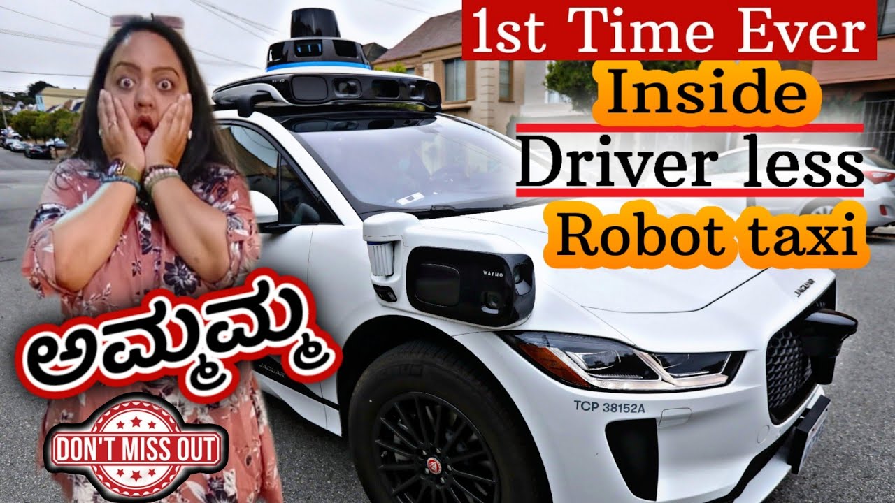 1st Time Ever Inside Driverless Robot Taxi | AI Taxi | Future of ...