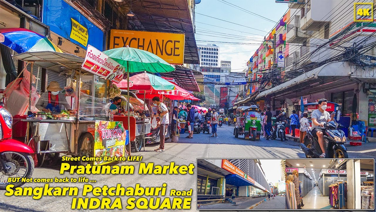 Pratunam Market Comes Back to LIFE! BUT Not comes back ... Sangkarn ...