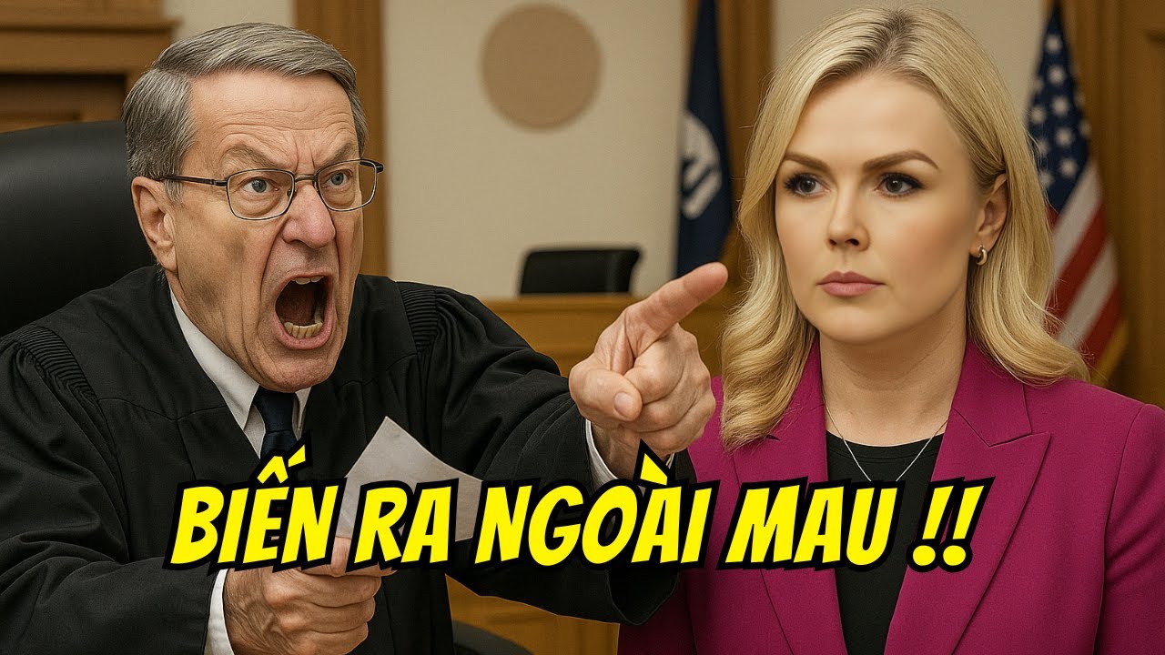 Thẩm Phán Phạt Karoline Leavitt Vì Đeo Thánh Giá, Sau Đó Nhận Ra Cô Là ...